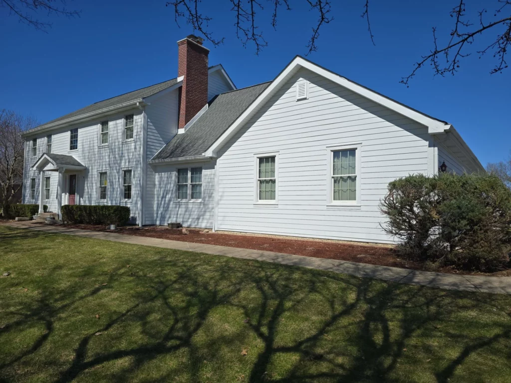 Wayne Siding Replacement, James Hardie Arctic White - Squarexteriors