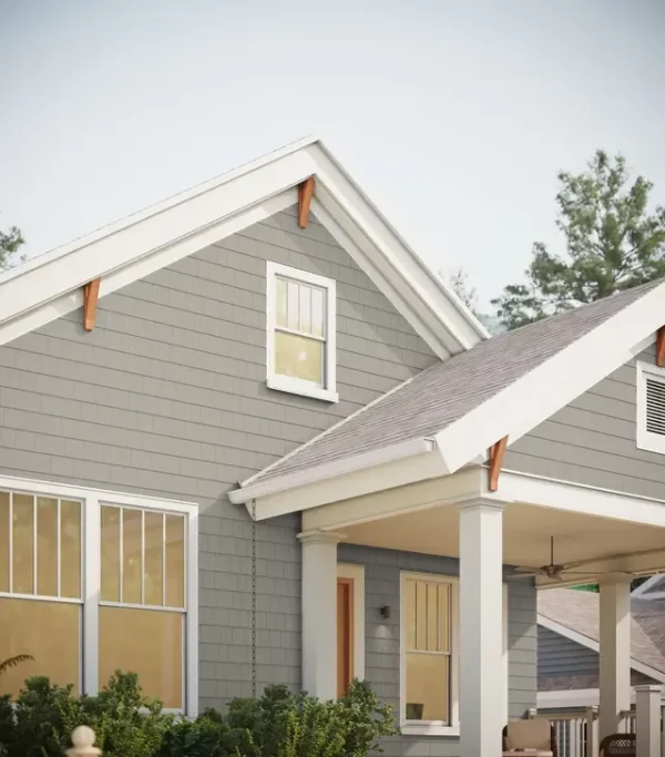 Hardie Shingle Stone Beach Straight Edge Panel - Squarexteriors