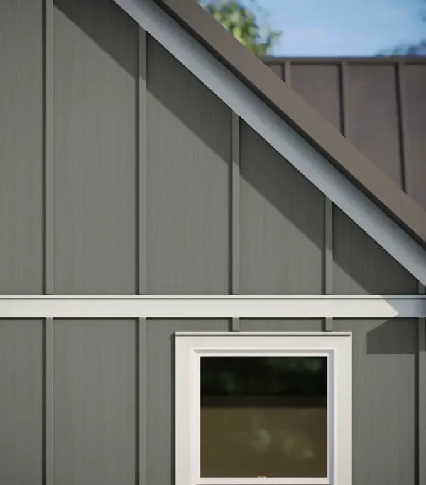 Hardie Trim Batten Slate Steps Rustic Grain - Squarexteriors